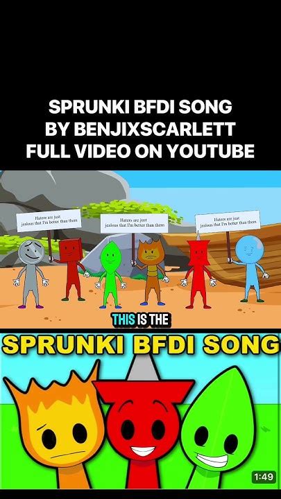 Sprunki Battle For Dream Island Song Bfdi Youtube
