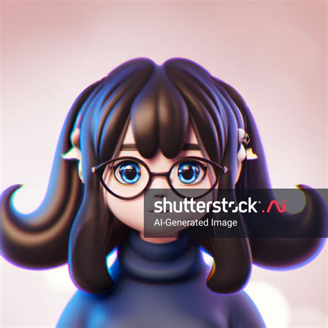 Cute Character 3d Image Cute 3d Ai Generated Image 2286050213 Shutterstock