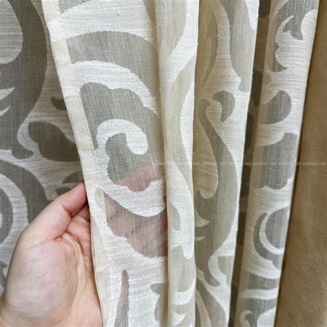 Бежева занавіска вензель короткі штори для кухні купити в Україні та у Хмельницькому