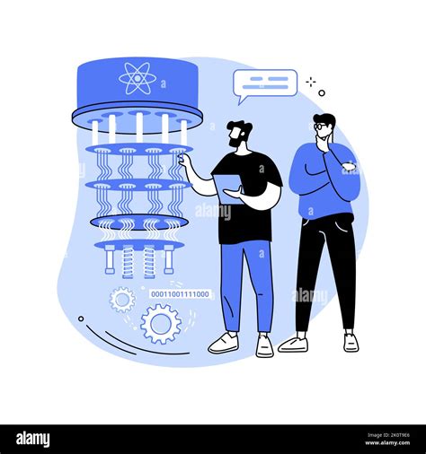 quantum computing isolated cartoon vector illustrations stock vector image and art alamy