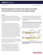 Axiom Genotyping Solution For Agrigenomics Thermo Fisher Scientific US