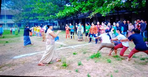 သရက်ချောင်းမြို့နယ်၌ အ ထ က ကျောင်း၀င်းအတွင်းအားကစားပြိုင်ပွဲများကျင်းပ