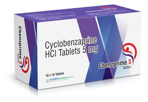 Cyclobenzaprine 5mg At Best Price In Jaipur Rajasthan Steris Healthcare Private Limited