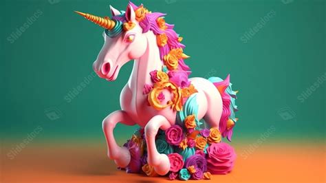 Best Unicorn Horn Powerpoint Background For Presentation Best Unicorn Horn Powerpoint Background For Presentation