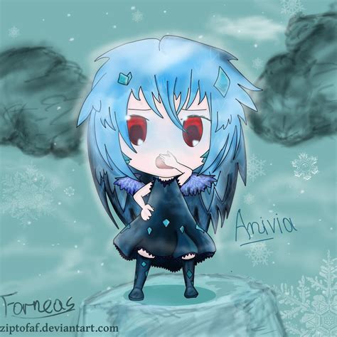Human Chibi Anivia By Ziptofaf On Deviantart