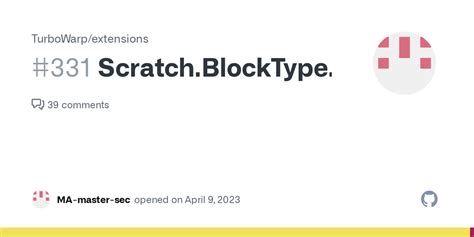 Scratchblocktypeloop · Issue 331 · Turbowarpextensions · Github