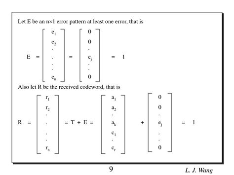 Ppt Introduction To Reed Solomon Coding Part I Powerpoint