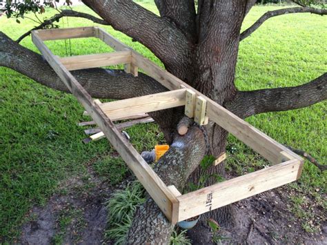 Our Second Tree House Well Actually Its A Deck Or Platform Type Of Thing Kurt S Blog