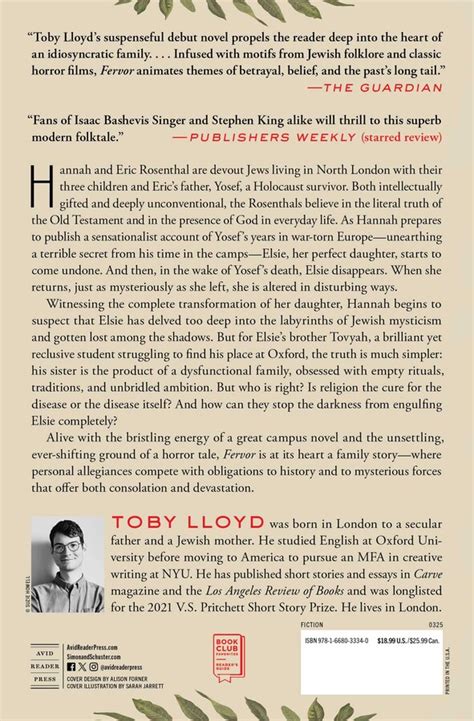 Fervor Book By Toby Lloyd Official Publisher Page Simon And Schuster