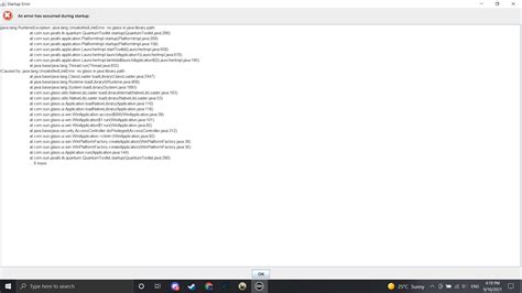 faf java error · issue 2347 · faforever downlords faf client · github