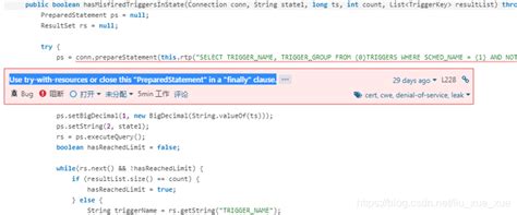 SonarQube扫描bugs 漏洞处理汇总 腾讯云开发者社区 腾讯云