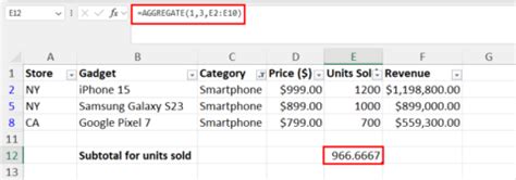 Ways To Subtotal In Microsoft Excel How To Excel