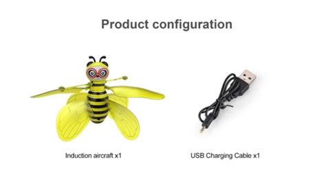 RC Flying Mini Bee Remote Control Toys Electronic Vicedeal