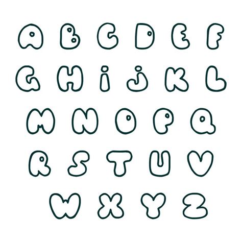 Bubble Letters