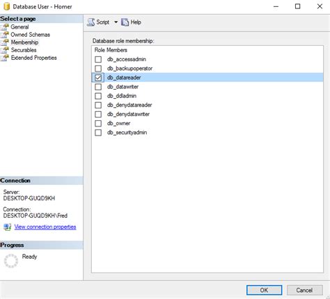 Sql Server 2016 Create A Database User