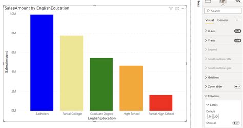 set power bi data color all visuals to follow same color for the same