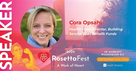 Cora Opsahl On Linkedin Rosettafest