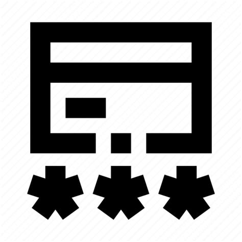 Pin Number Password Code Security Access Key Icon Download On
