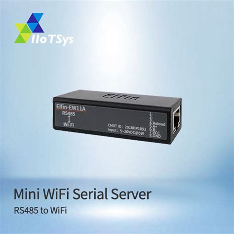 Mini RS WiFi Serial Server IIoTSys