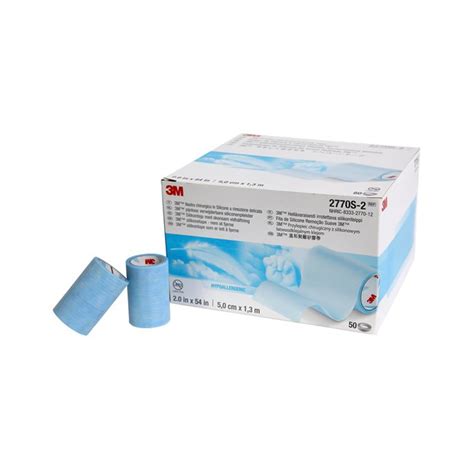 3m Micropore Medical Tape Non Sterile Silicone Blue 2 In X 1 1 2 Yds 50 Rolls 1 Pack