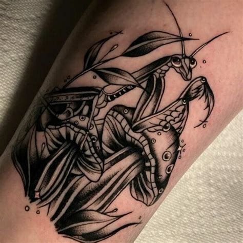 101 Best Praying Mantis Tattoo Ideas You Have To See To Believe