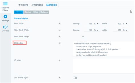 How To Configure Css For Product Filter Woobewoo