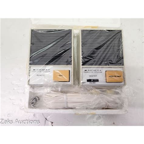Nos Archer Transistor Intercom Set