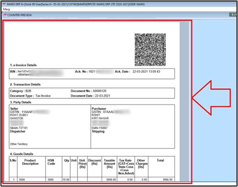 How To Generate E Invoice While Generating Sale Bill In Marg Software