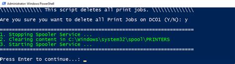 Windows Serverwindows 10 How To Delete Stuck Print Jobs With