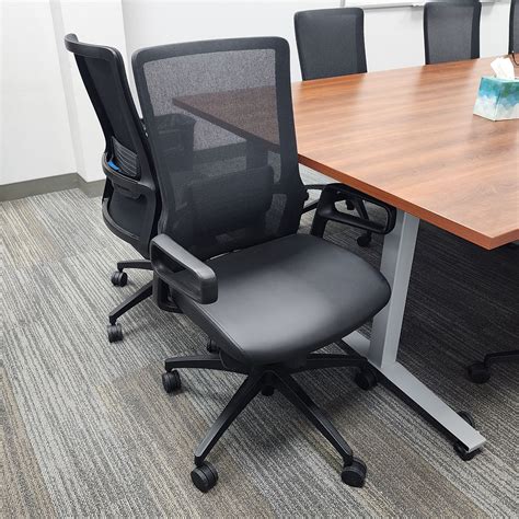 Sitonit Novo Black Task Chair With Fixed Arms First Call Office
