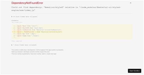mui org material ui create react app codesandbox