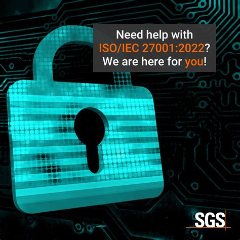 Sgs Certification Solutions Linkedin‘de Informationsecurity Iso27001 Cybersecurity