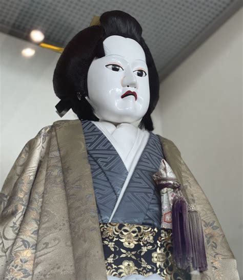 阿波人形浄瑠璃の木偶人形を移設いたしました 徳島阿波おどり空港