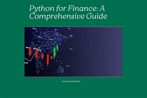 Python For Finance A Comprehensive Guide
