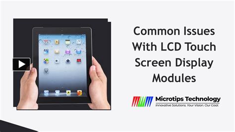 Ppt Common Issues With Lcd Touch Screen Display Modules Powerpoint Presentation Free To