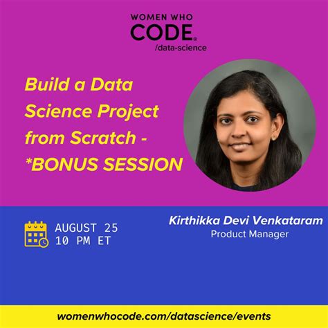Women Who Code Data Science On Linkedin Womenwhocode Wwcode