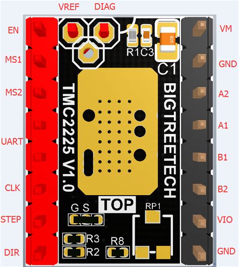 Tmc2225 V1 0 Silent Motor Driver Ecorobotics
