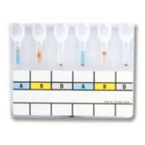 Ortho Clinical Diagnostics Id Micro Typing System Gel Test Cards Anti Igg C3d 20 Pk Medex Supply