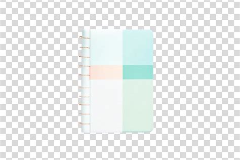 Pastel Notebook Isolated Graphic By Whimsy Girl · Creative Fabrica