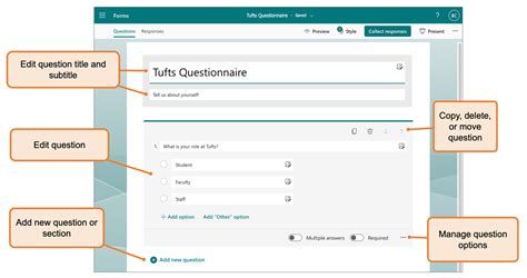 Creating And Editing A Form Technology Services