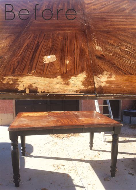 How To Refinish Dining Room Table