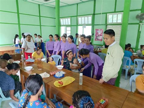 သနပ်ပင်မြို့နယ်၌ ကမ္ဘာ့မိခင်နို့တိုက်ကျွေးရက်သတ္တပတ်နှင့် အာဟာရဖွံ့ဖြိုးရေး ရက်သတ္တပတ်များလှုပ်ရ