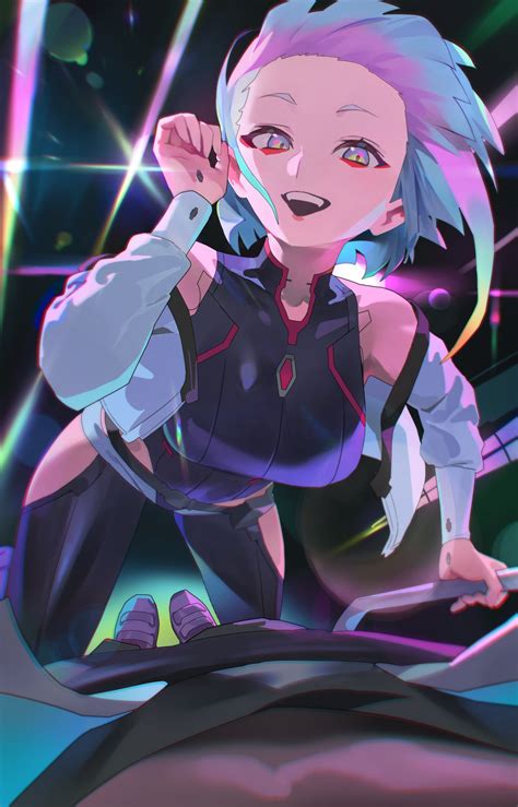 Lucy And David Martinez Cyberpunk And More Drawn By Hood James X