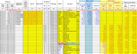 Mẫu quản lý kho vật tư bằng Excel mới nhất 2023 tải free KỸ NĂNG MỚI