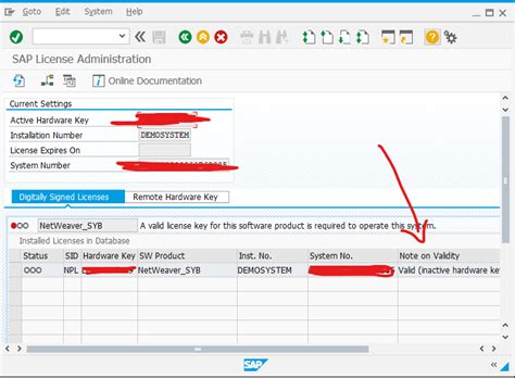 Sap Netweaver Inactive Hardware Key Sap Community