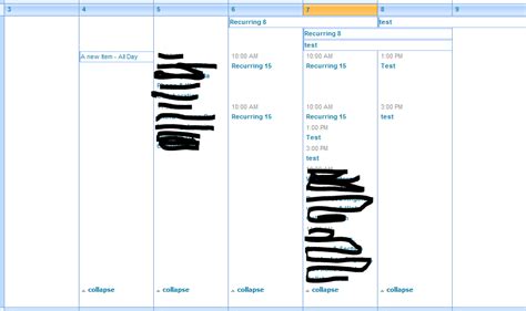recurring events in sharepoint incorrect duration stack overflow