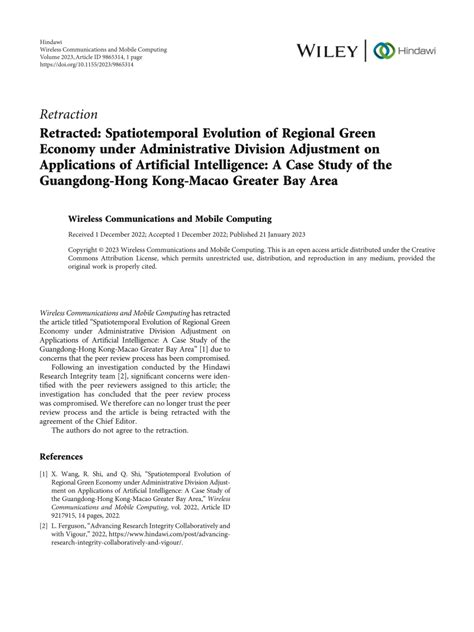 Pdf Retracted Spatiotemporal Evolution Of Regional Green Economy