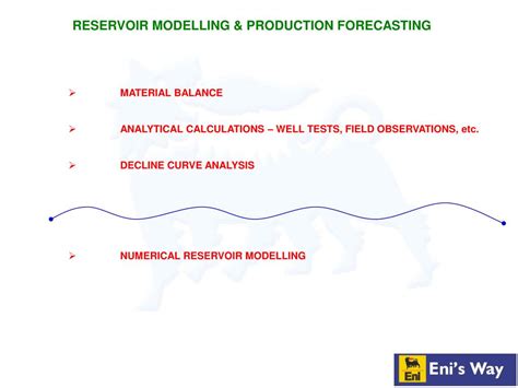 PPT HOW USEFUL IS RESERVOIR MODELLING FOR E P FORECASTING PowerPoint Presentation ID