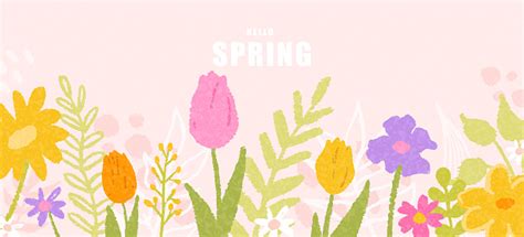 야생화 튤립을 특징으로 하는 꽃 봄 포스터 또는 카드 손으로 그린 템플릿은 3 월 8 일 여성의 날 생일 및 어머니의 날을 축하하는 데 적합합니다 벡터 질감 그림 개화기에