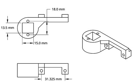 Anet A BL Touch Mount By Richspencer Download Free STL Model Printables Com